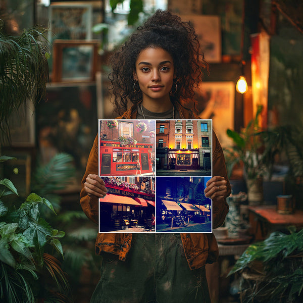 Square Canvas Collage | Photo Grid Canvas | Dublin & Cork – The Canvas ...